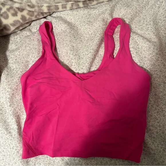 lululemon athletica | Tops | Sonic Pink Align Tank | Poshmark